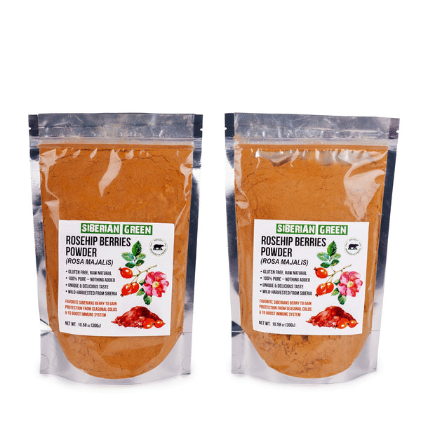 Rosehip Powder 300g - Premium Siberian Rosehip Tea Flour - Siberian ...